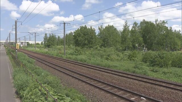 「貨物列車と線路内の放置自転車が衝突した」 北海道恵庭市 往来危険などの疑いも視野に捜査 HTB北海道ニュース